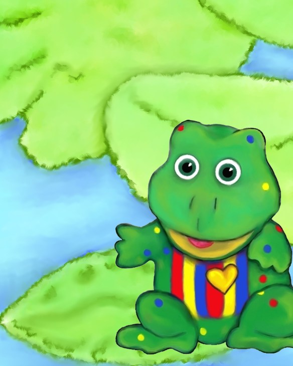 FRIENDLY PHIL the Frog | Granny Vee